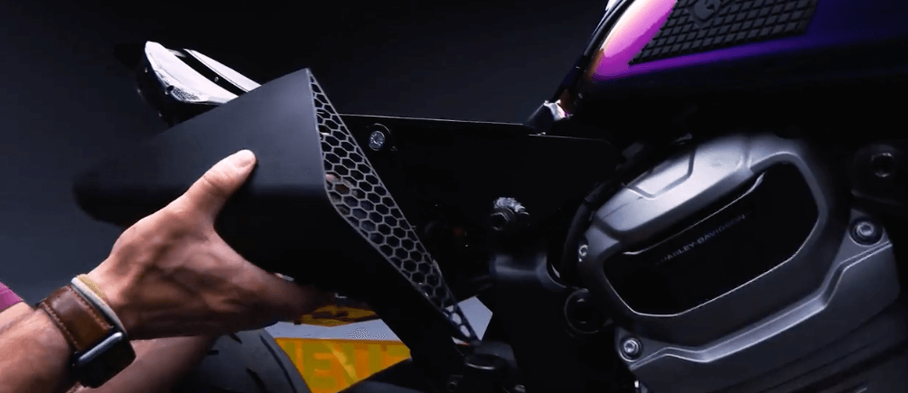 Custom Harley-Davidson: Tail Section 3D-Printed in PA11 Nylon